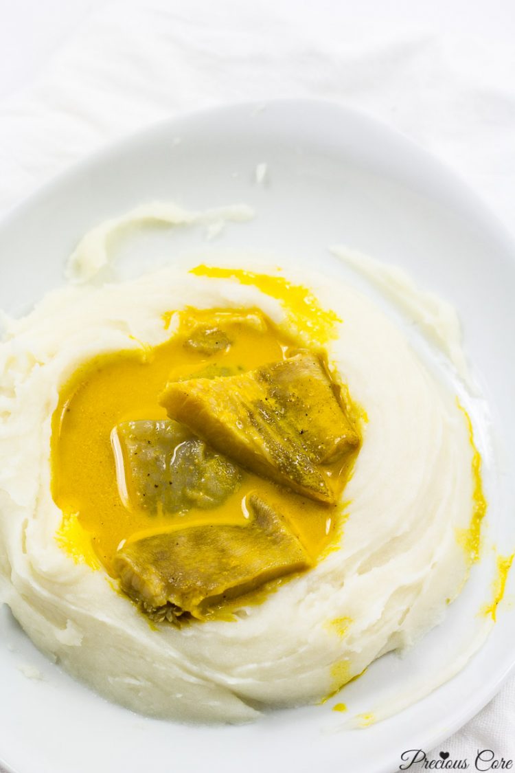 HOW TO MAKE ACHU AND YELLOW SOUP | Precious Core