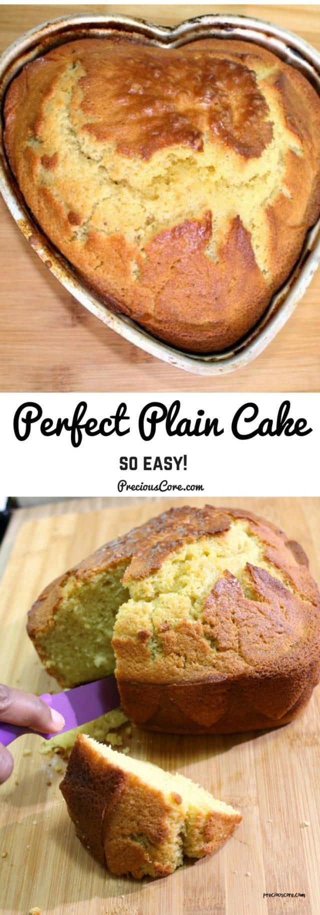 PERFECT PLAIN CAKE | Precious Core