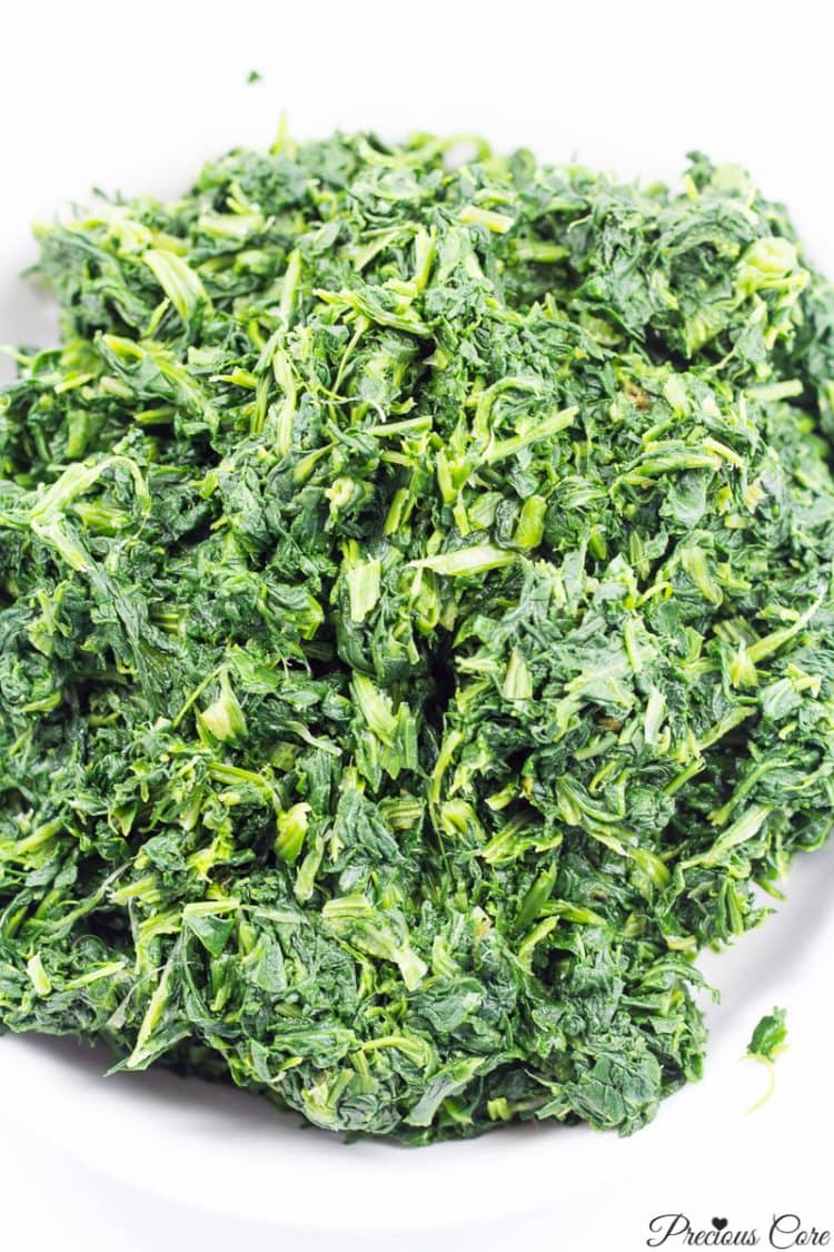 African Stewed Spinach | Precious Core