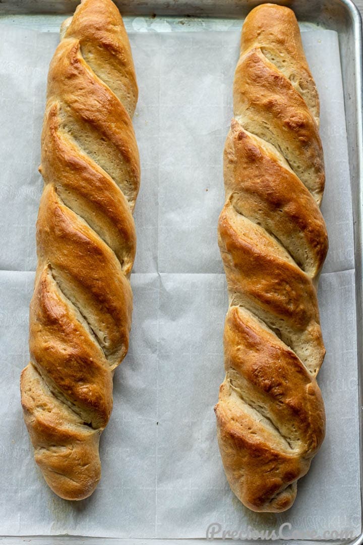 Easy Homemade French Bread | Precious Core