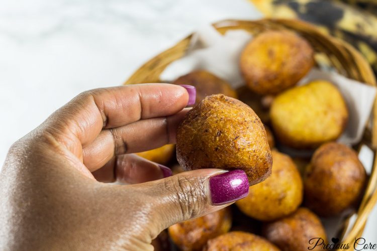 PLANTAIN PUFF PUFF RECIPE | Precious Core