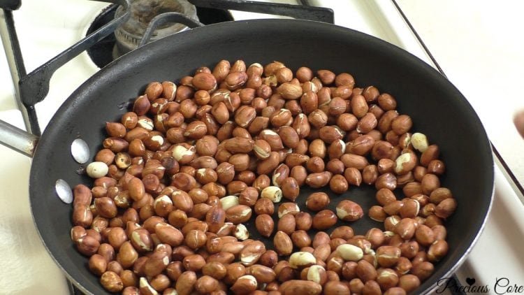 GROUNDNUT SWEET RECIPE - CANDIED PEANUTS | Precious Core