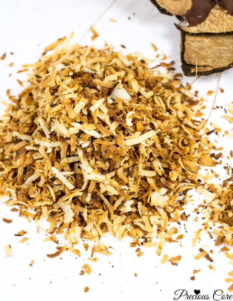 COCONUT SWEET - TOASTED COCONUT FLAKES | Precious Core