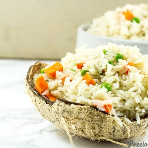 Garlic Herb Rice | Precious Core