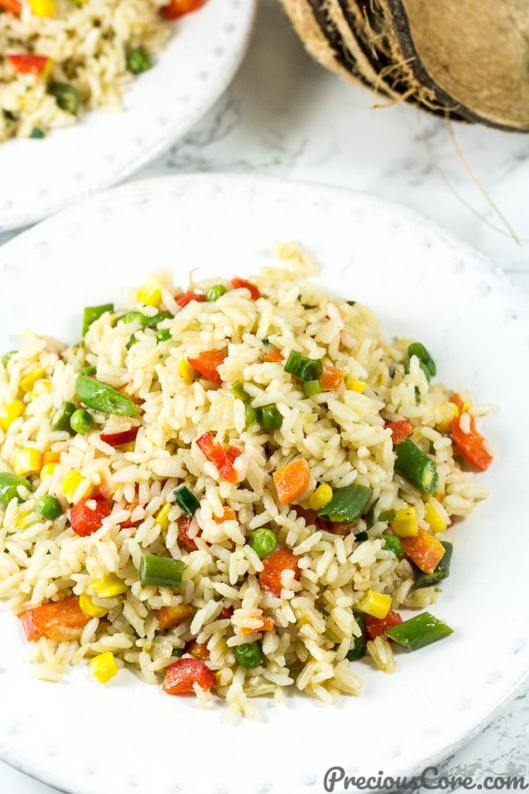 COCONUT FRIED RICE | Precious Core
