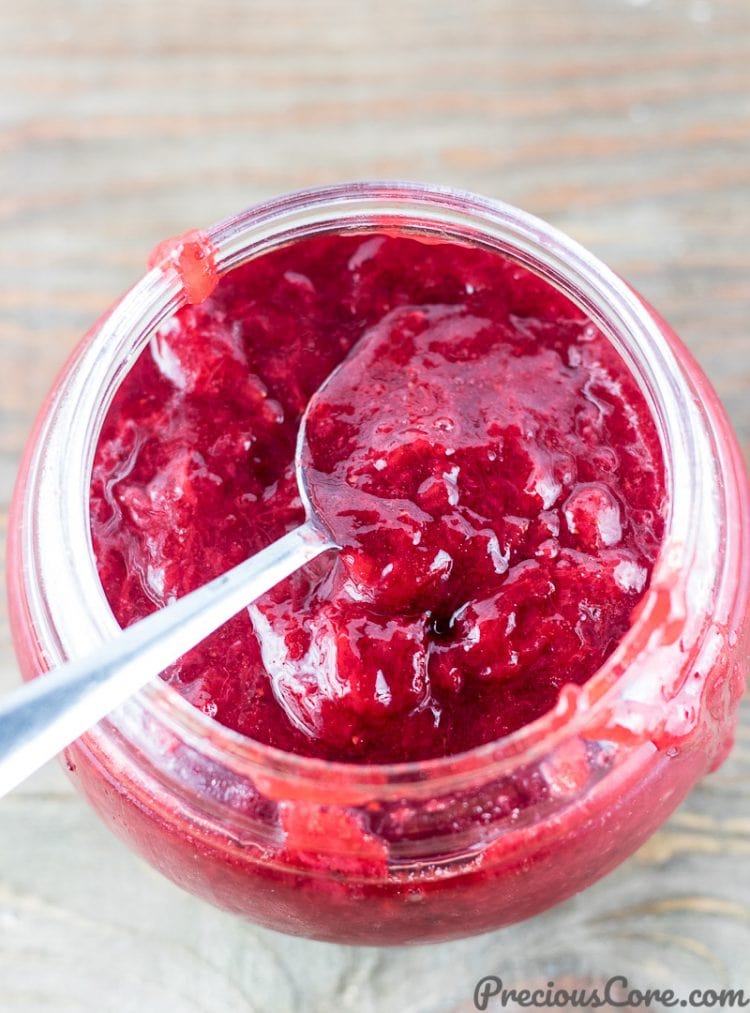 Healthy Strawberry Jam | Precious Core