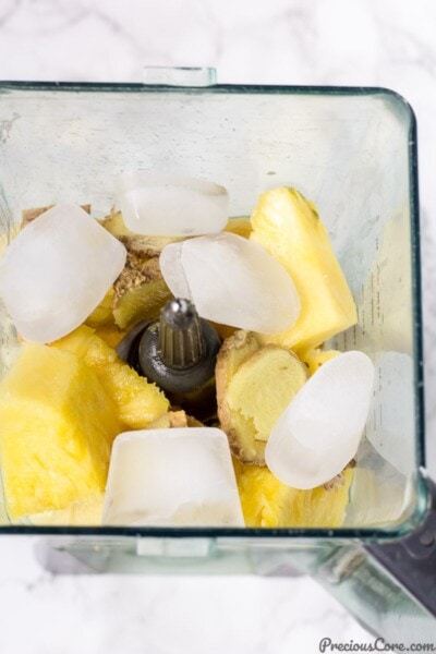 Pineapple Ginger Juice | Precious Core