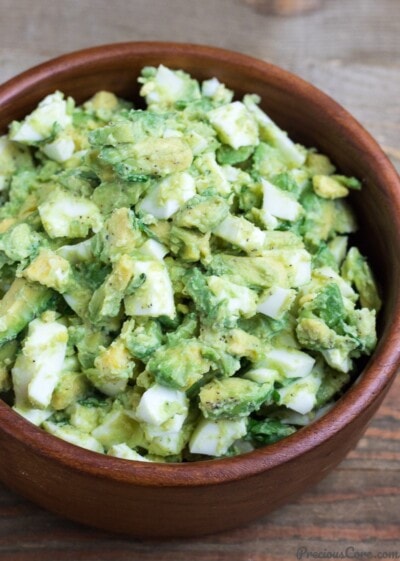 AVOCADO EGG SALAD | Precious Core