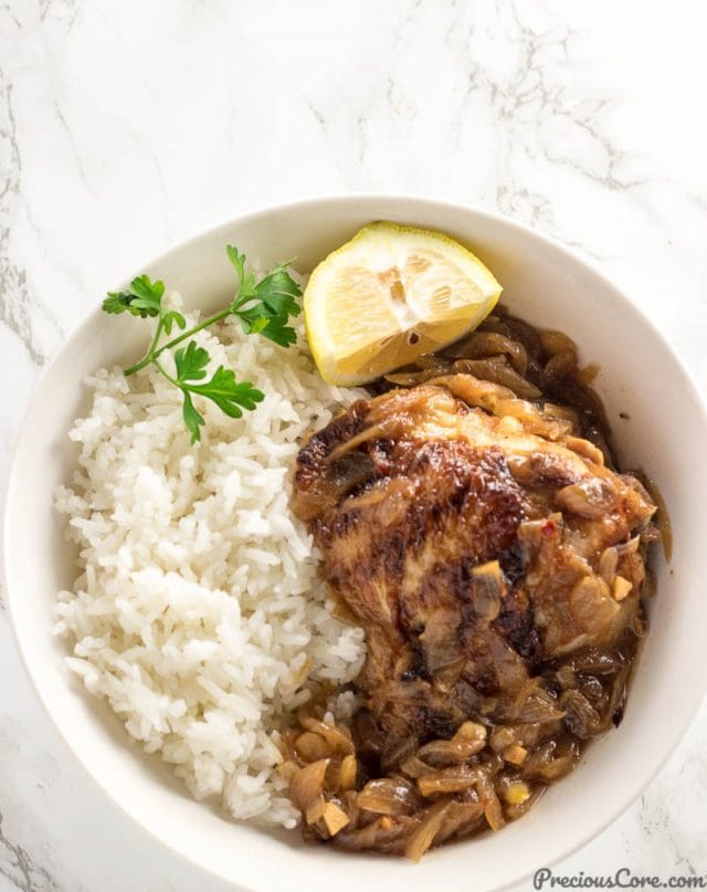 Poulet Yassa - Chicken Yassa | Precious Core