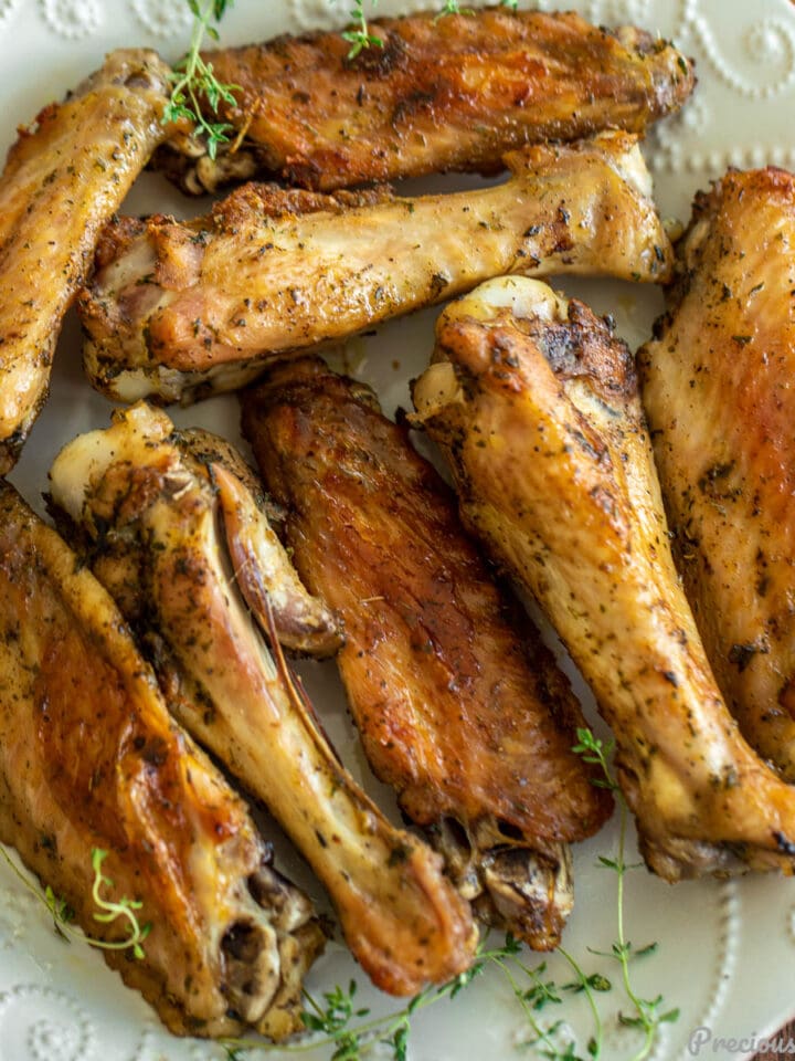 Lemon Pepper Turkey Wings | Precious Core