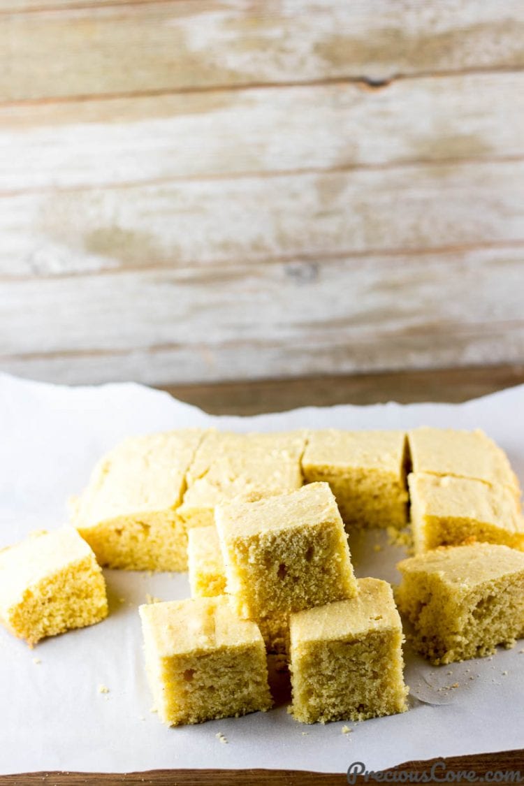 EASY CORNBREAD RECIPE | Precious Core