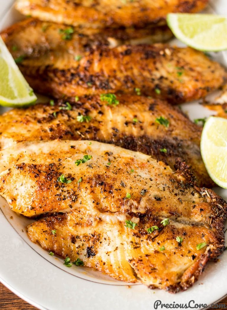 Garlic Butter Tilapia | Precious Core