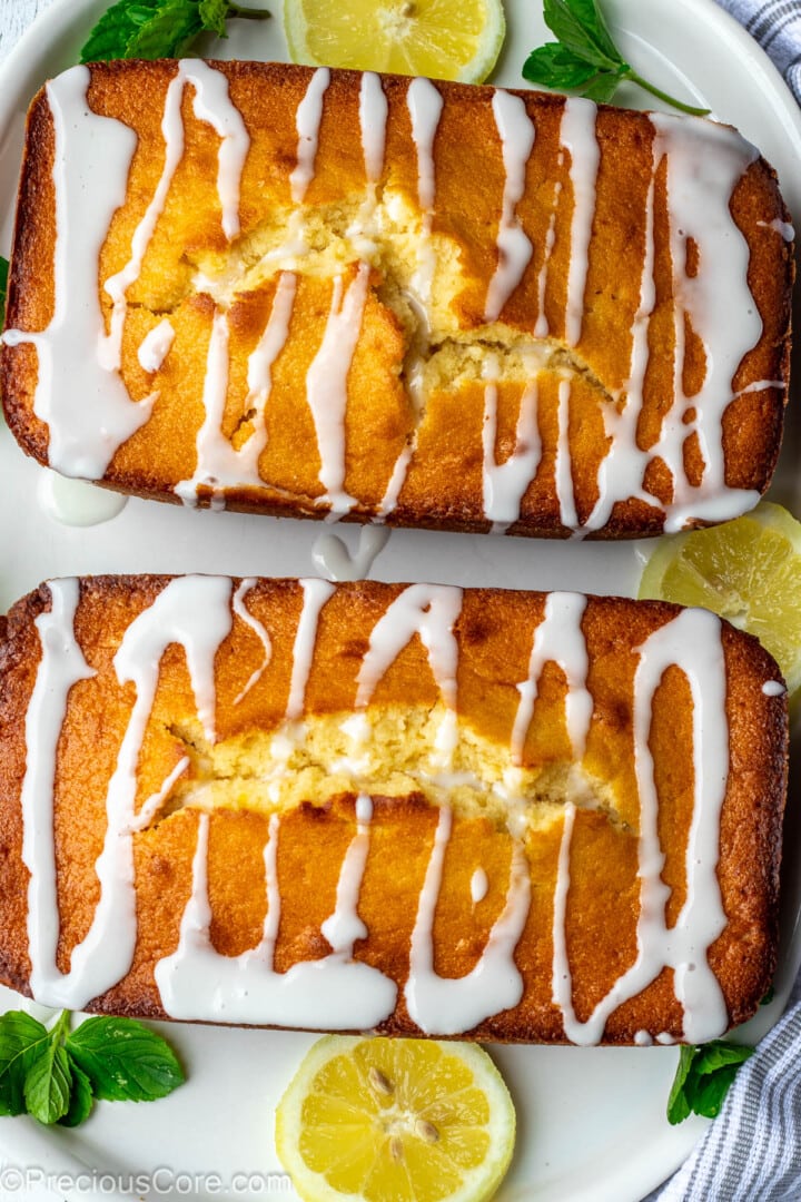 Southern Lemon Pound Cake Recipe | Precious Core