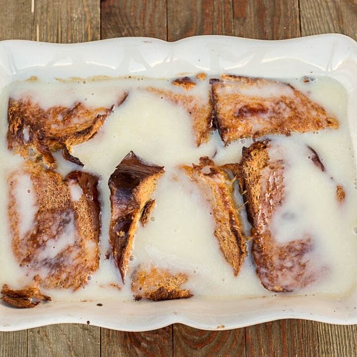 Challah Bread Pudding | Precious Core