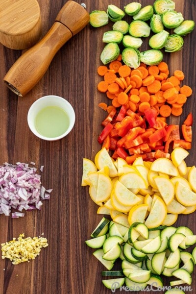 Sautéed Vegetables | Precious Core