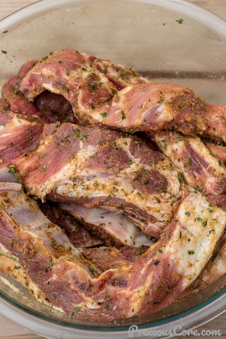 Baked Dry Rub Ribs | Precious Core