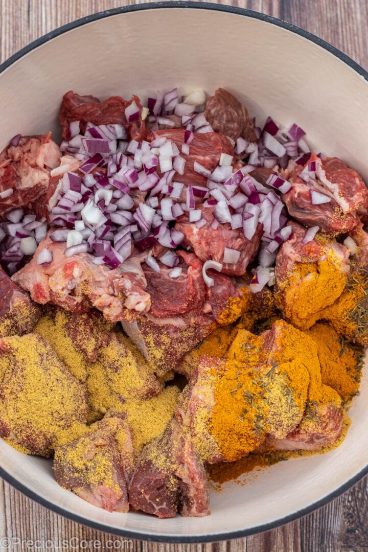 Nigerian Beef Stew Precious Core