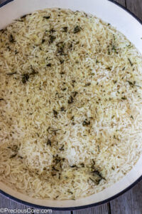 Garlic Herb Rice | Precious Core