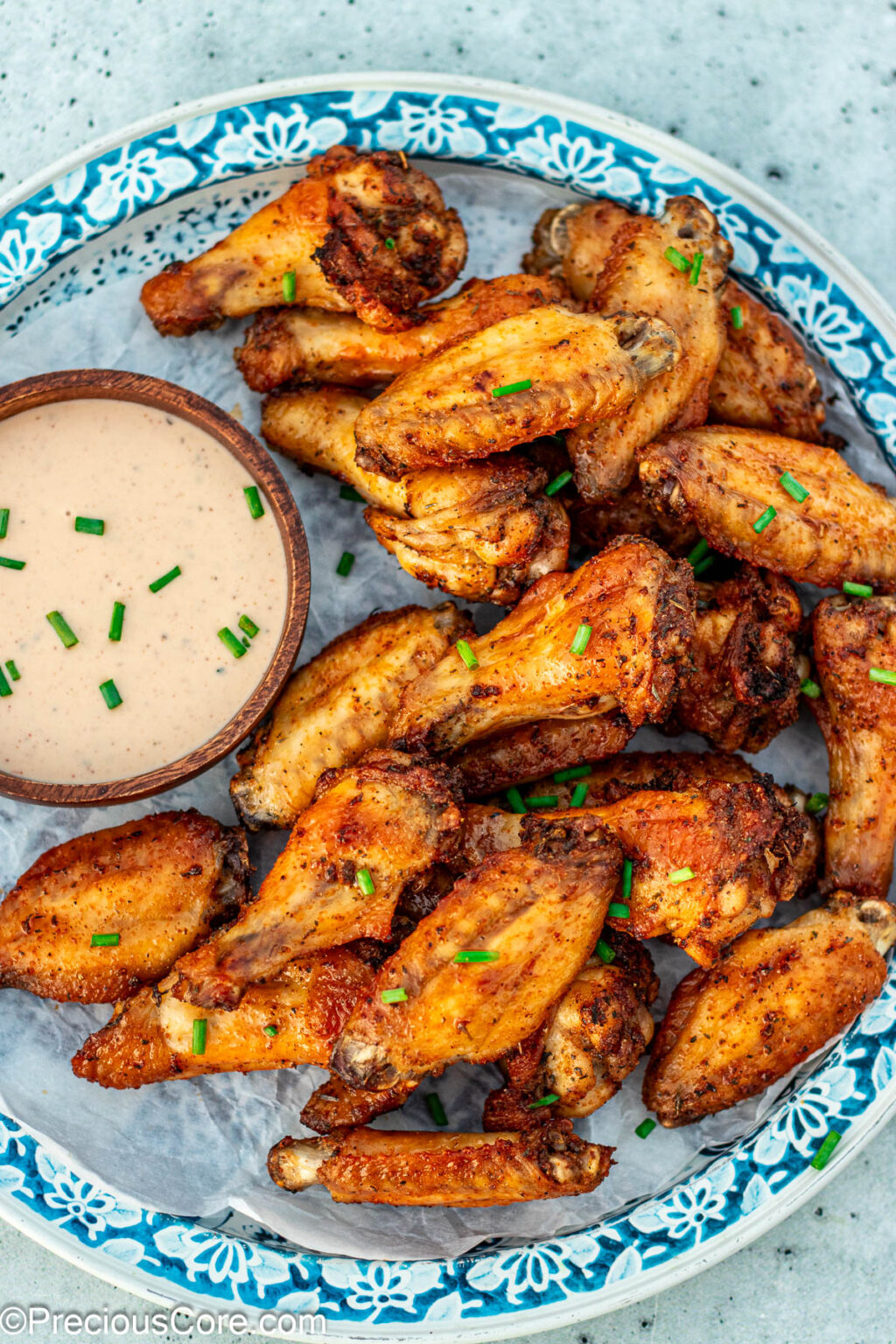 Baked Dry Rub Chicken Wings | Precious Core