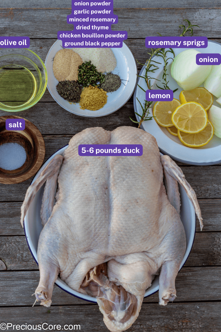 Herb Roasted Duck | Precious Core