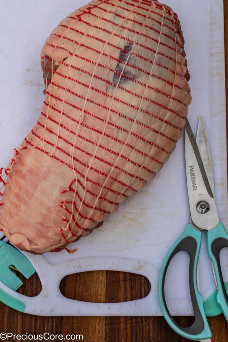 Roasted Boneless Leg Of Lamb | Precious Core