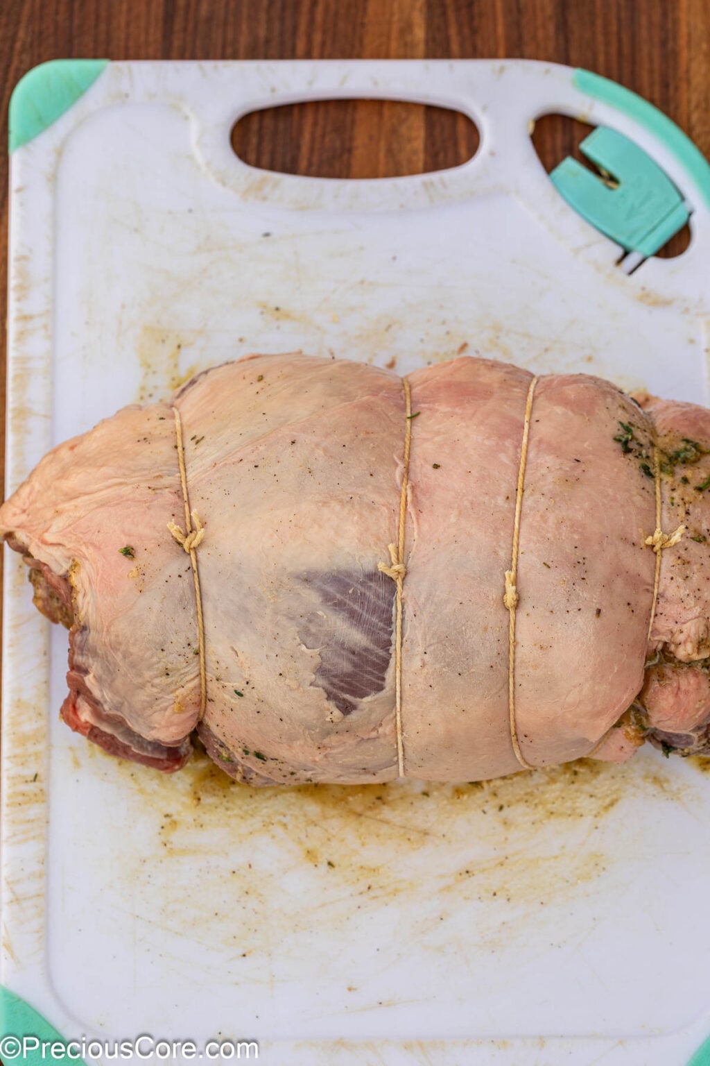 Roasted Boneless Leg Of Lamb | Precious Core