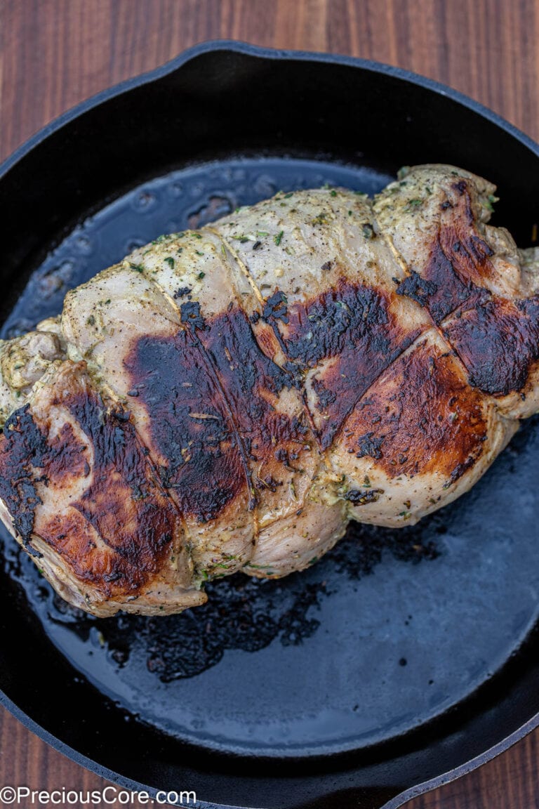 Roasted Boneless Leg Of Lamb | Precious Core