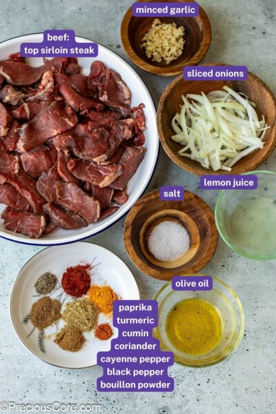 Beef Shawarma Recipe | Precious Core