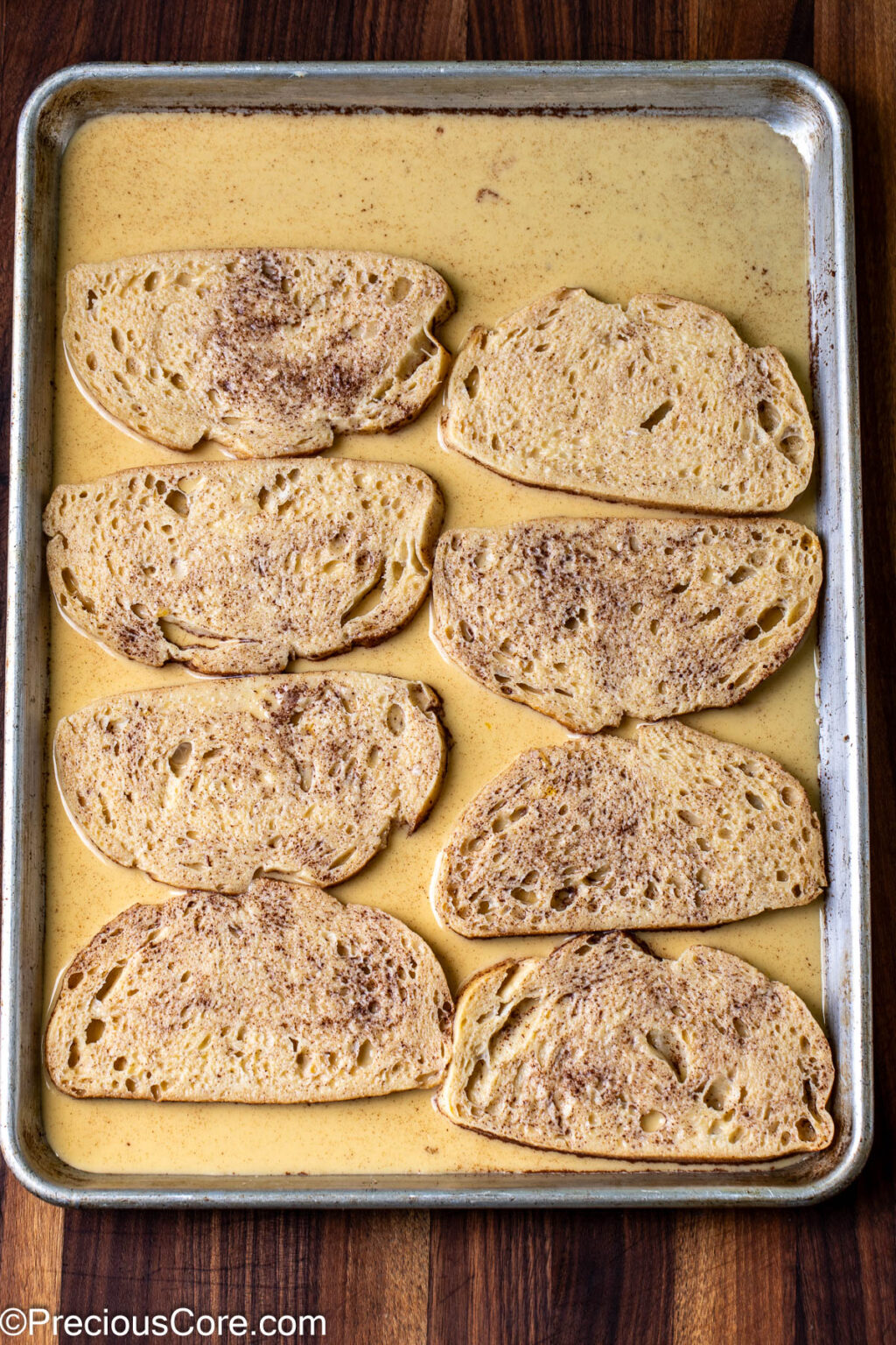 Sourdough French Toast Recipe | Precious Core
