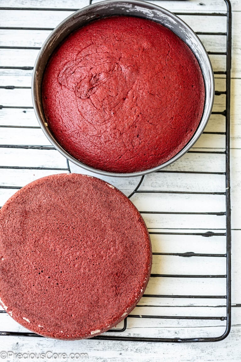 Red Velvet Cake Recipe Without Buttermilk | Precious Core