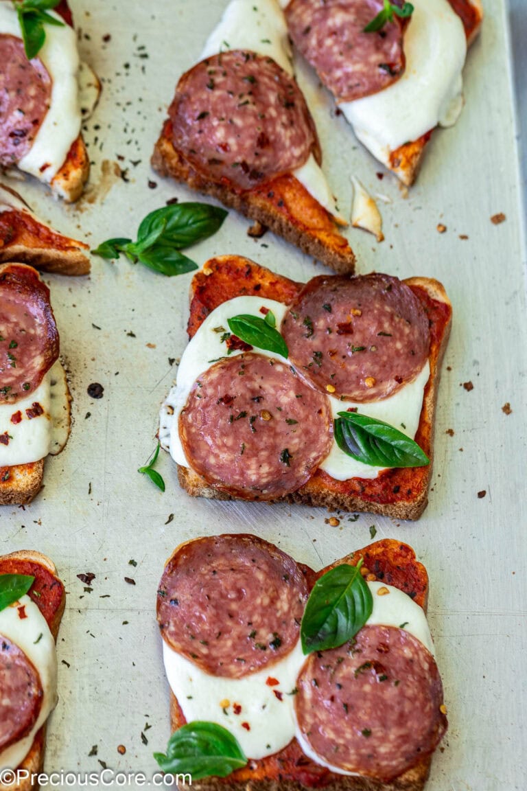 Pizza Toast | Precious Core