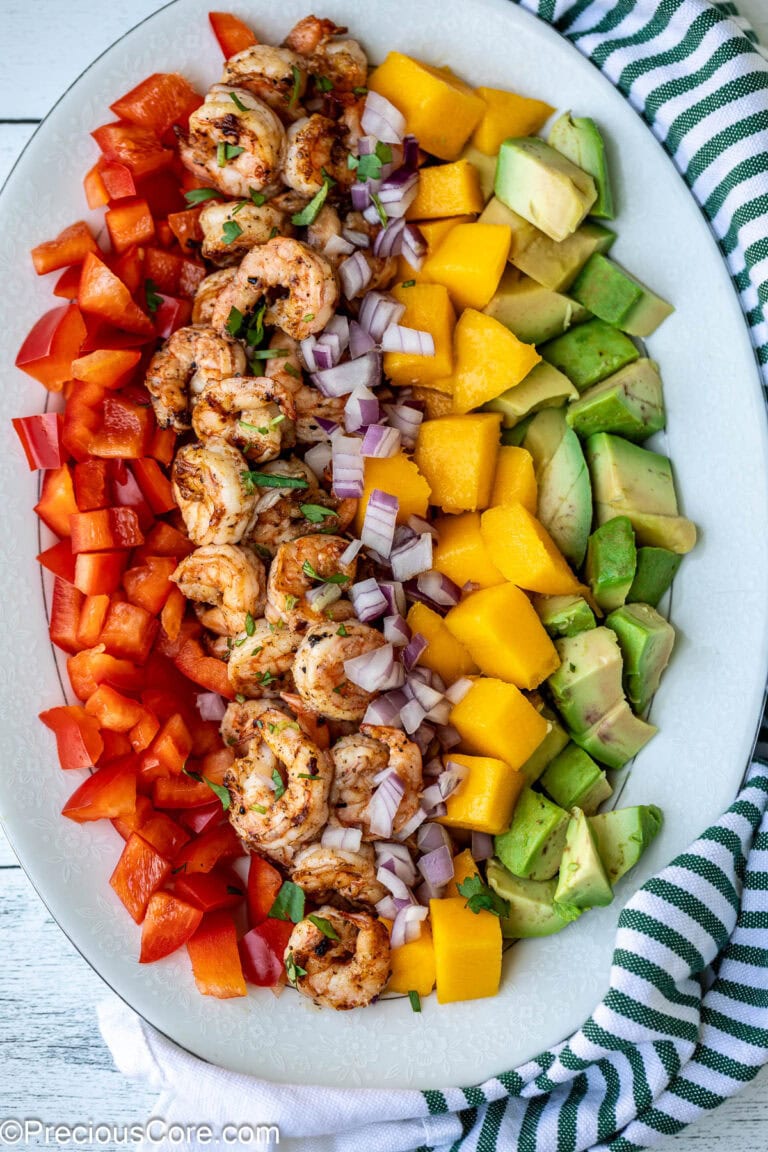 Mango Shrimp Salad | Precious Core