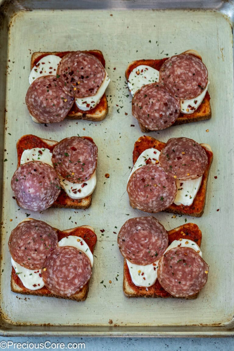 Pizza Toast | Precious Core