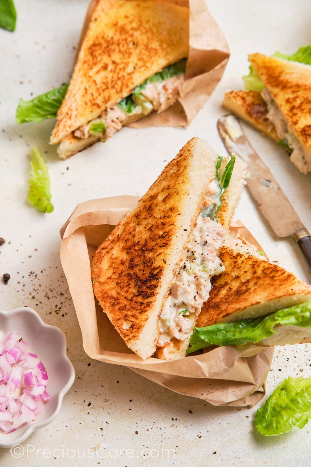 Chicken Mayonnaise Sandwich | Precious Core