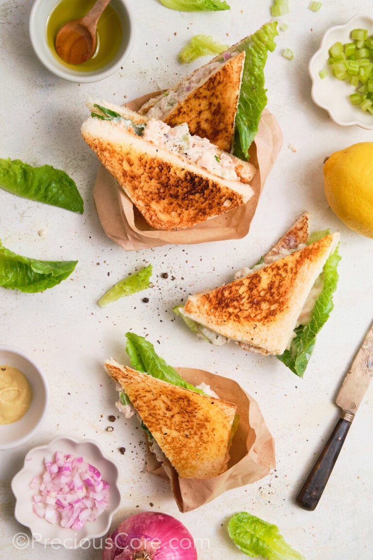 Chicken Mayonnaise Sandwich | Precious Core