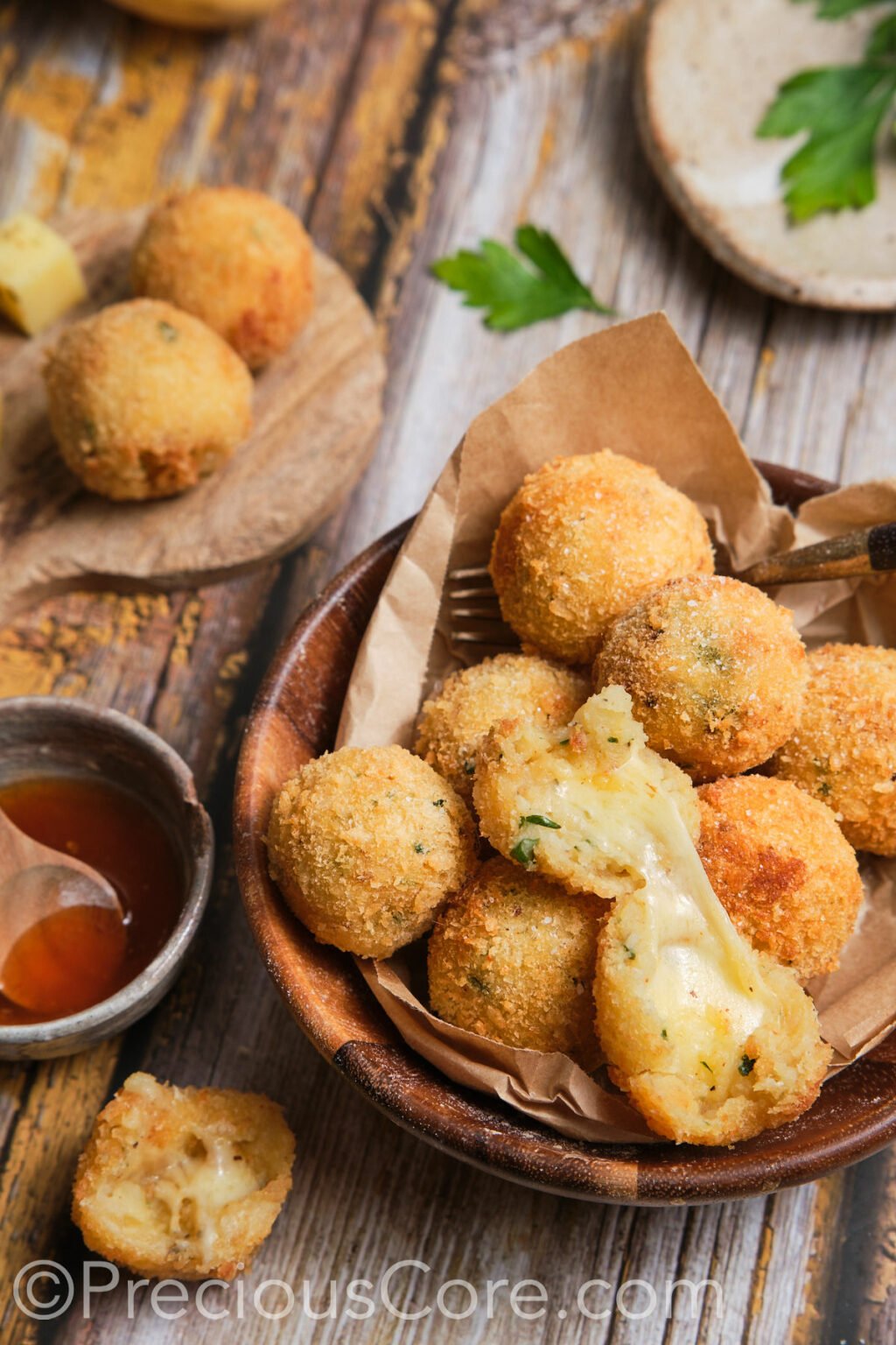 Potato Cheese Balls | Precious Core