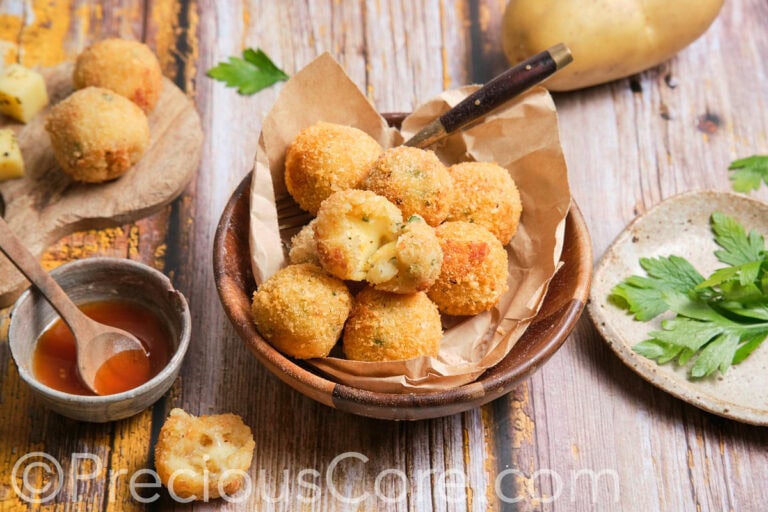 Potato Cheese Balls | Precious Core