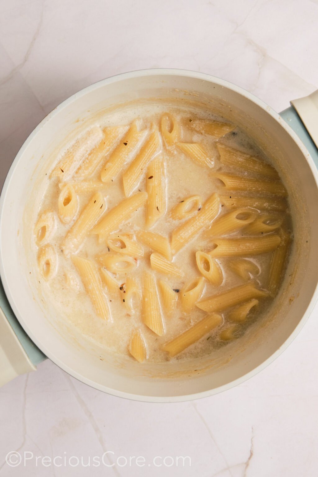 One Pot Creamy Chicken Pasta | Precious Core