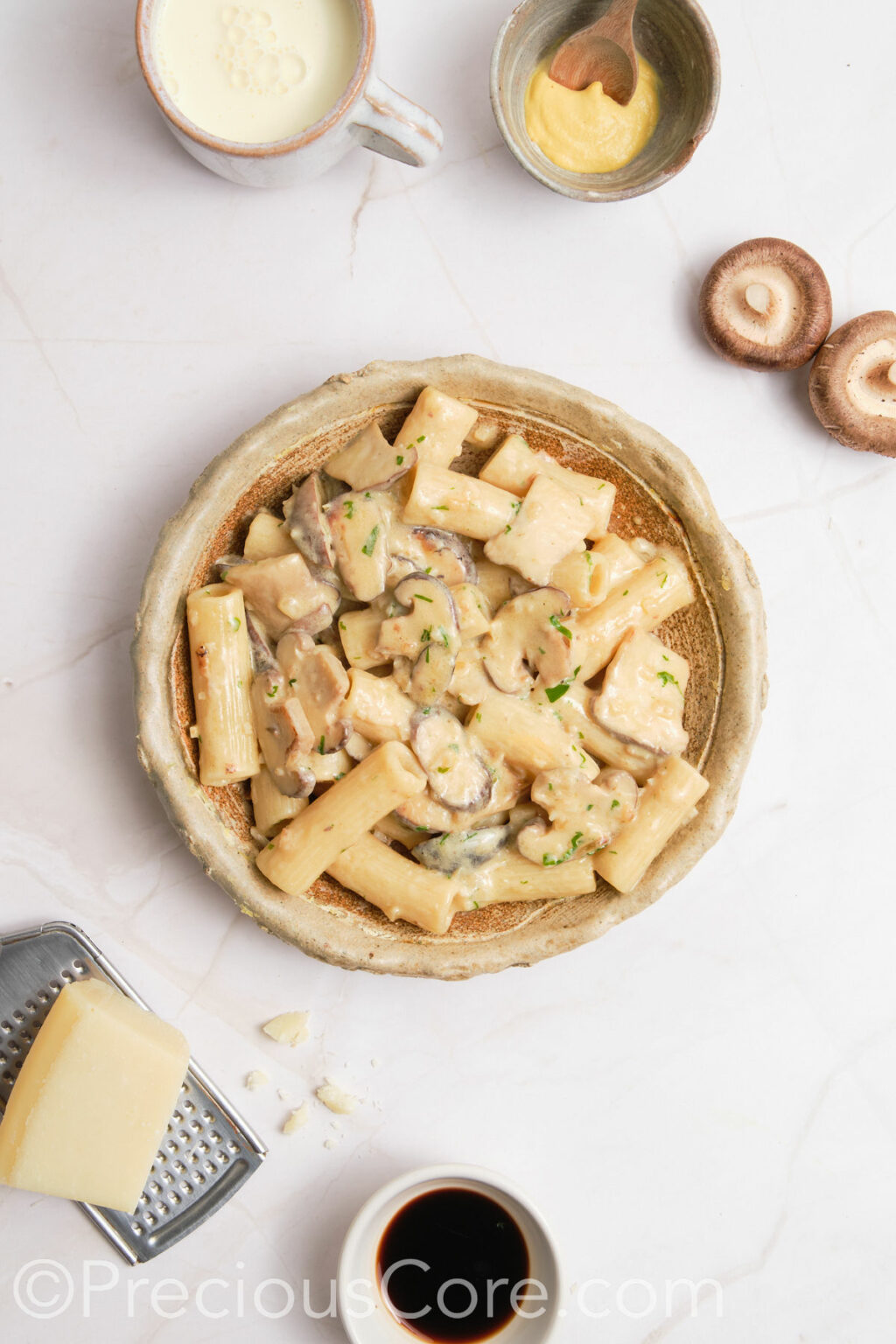 Steak and Mushroom Pasta | Precious Core