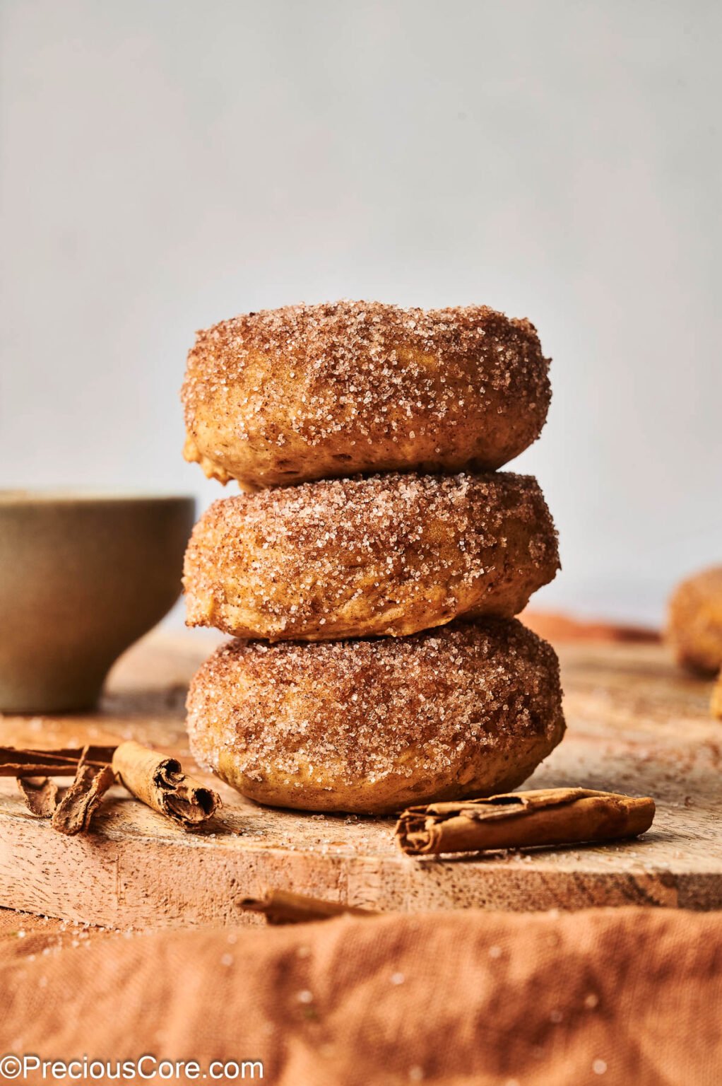Pumpkin Spice Doughnuts | Precious Core