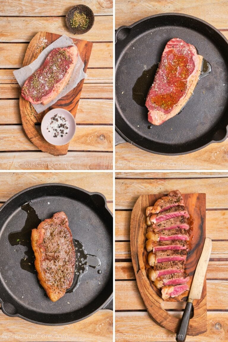 Steak and Shrimp Pasta | Precious Core