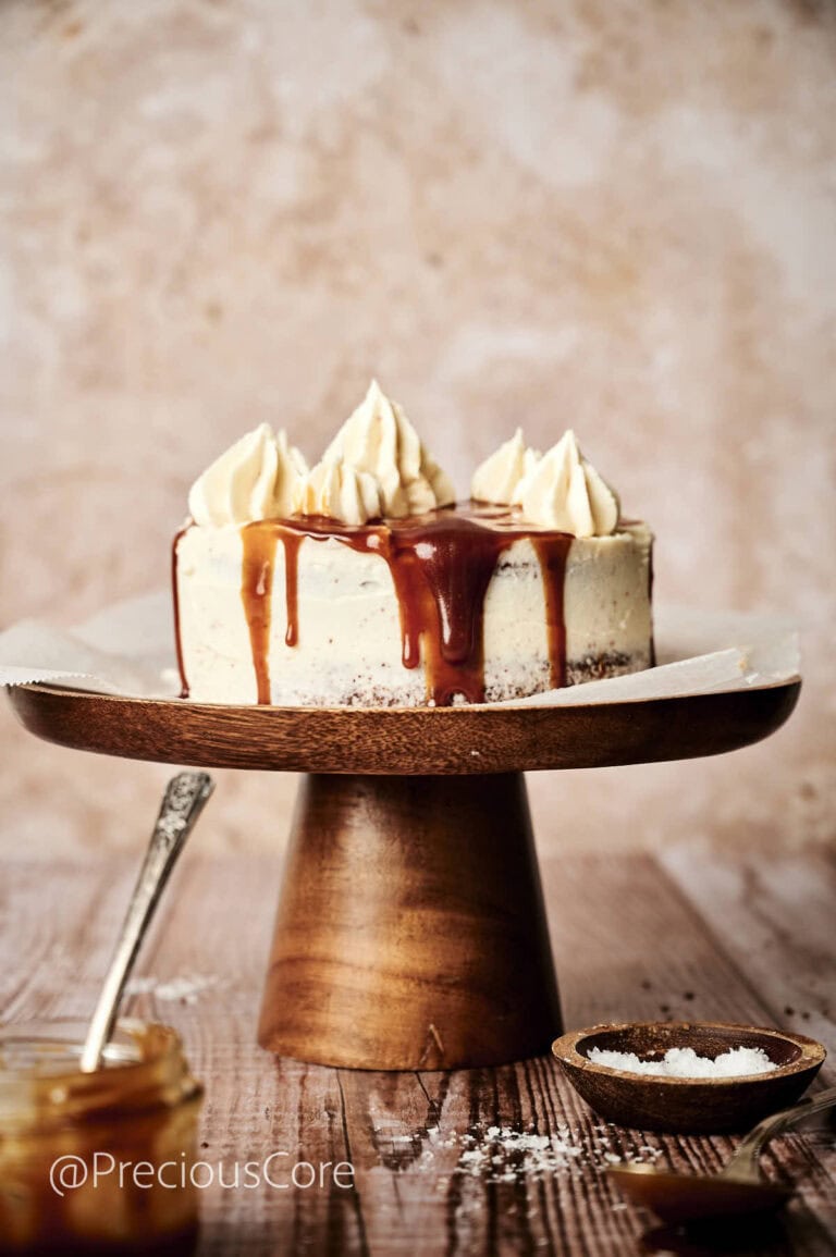 Salted Caramel Cake | Precious Core
