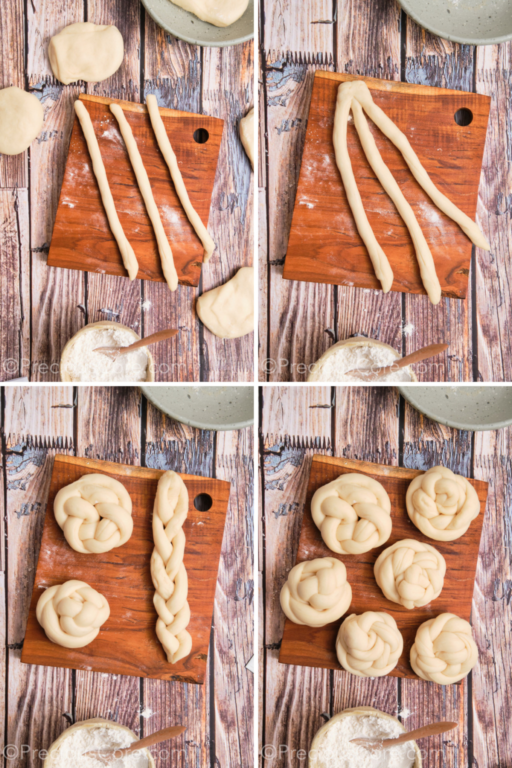 Challah Dinner Rolls | Precious Core