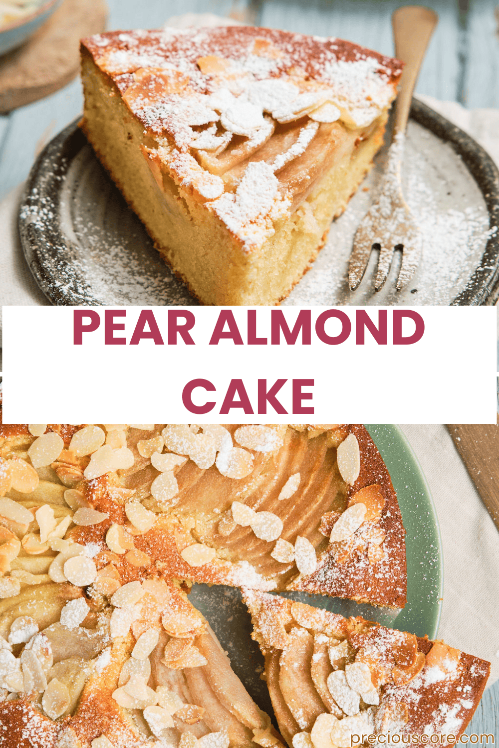 Pear Almond Cake | Precious Core