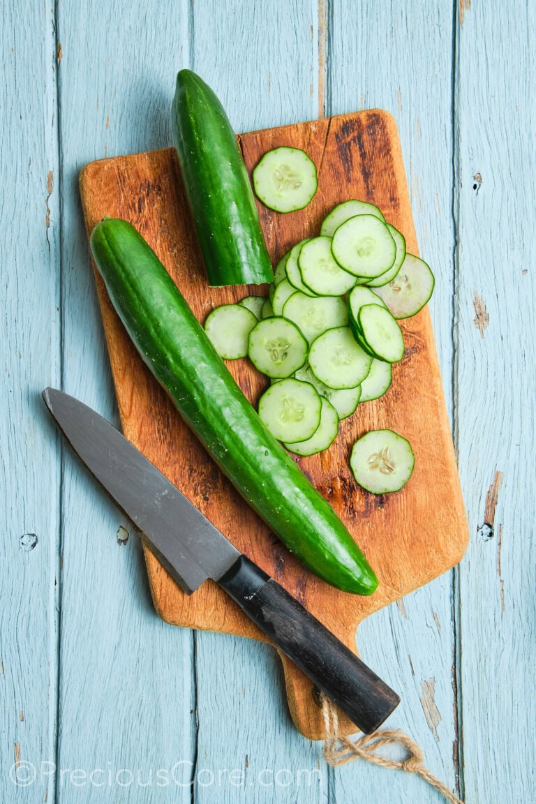 Quick Pickled Cucumbers | Precious Core