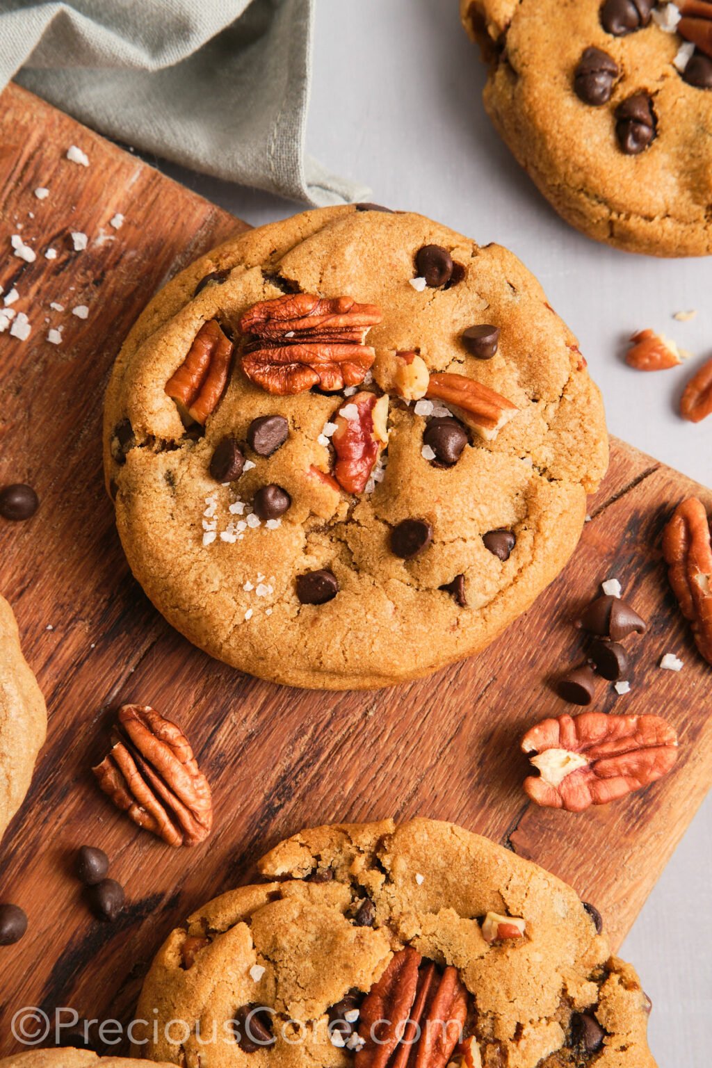 Brown Butter Pecan Cookies | Precious Core