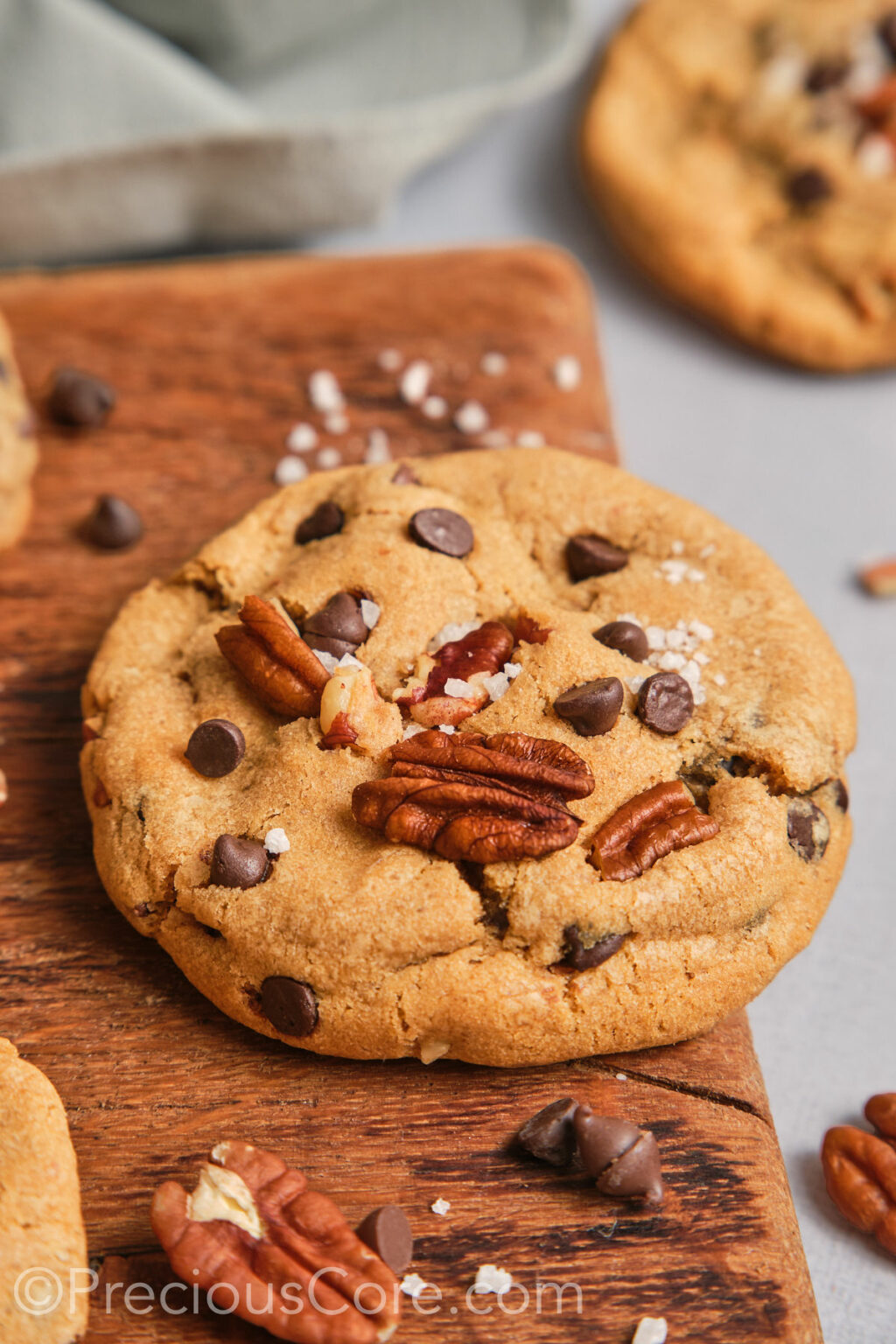 Brown Butter Pecan Cookies | Precious Core