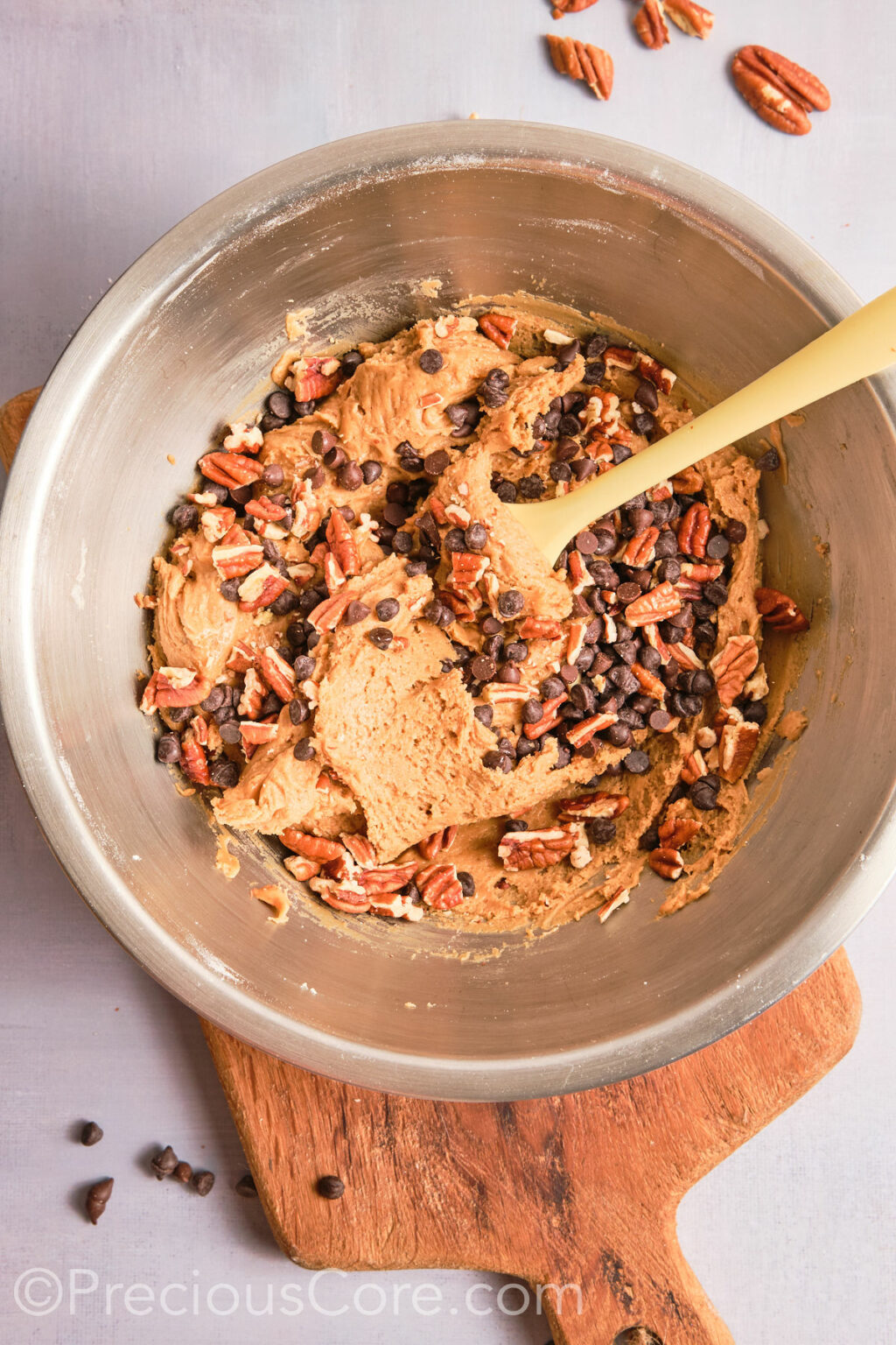 Brown Butter Pecan Cookies | Precious Core