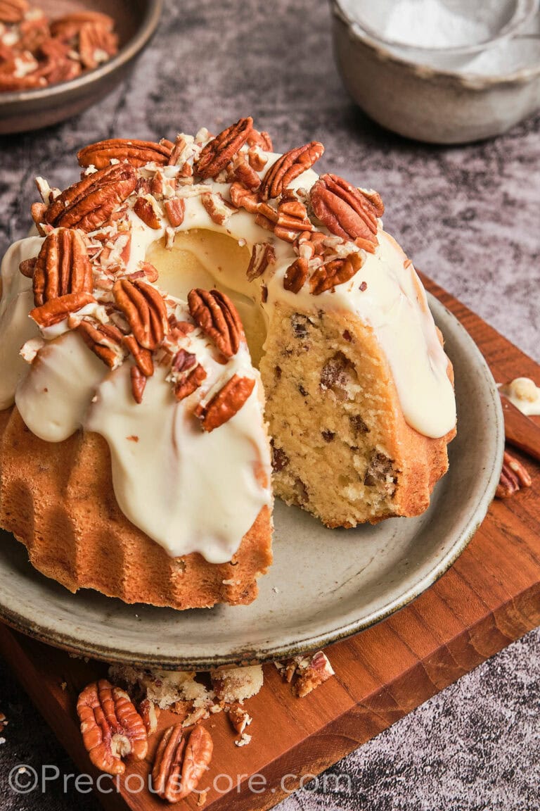 Butter Pecan Pound Cake | Precious Core