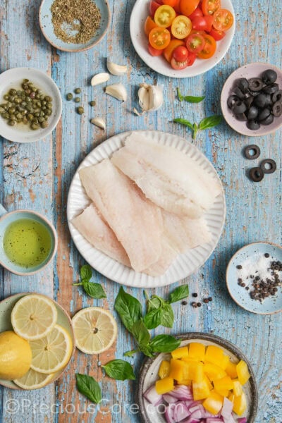 Mediterranean Baked Fish | Precious Core